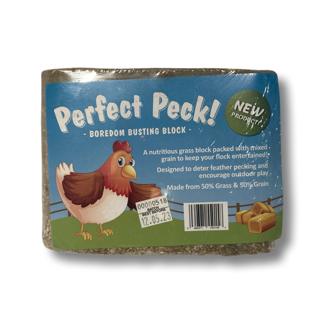 Perfect Peck Boredom Busting Block - Taylor Made Poultry