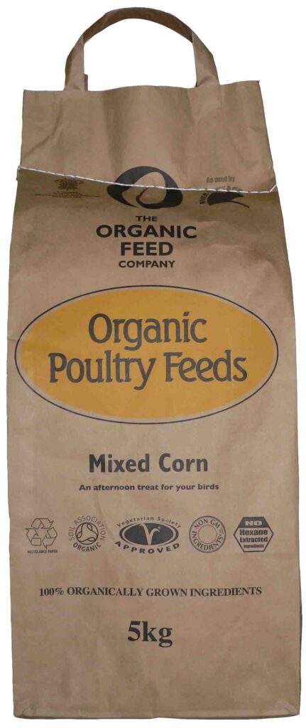 ORGANIC MIXED CORN 5KG - Taylor Made Poultry